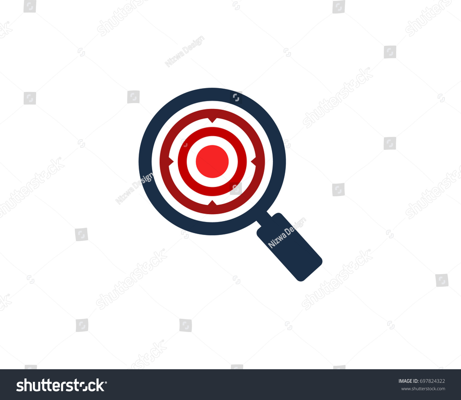 Find Target Icon Logo Design Element Stock Vector (Royalty Free ...