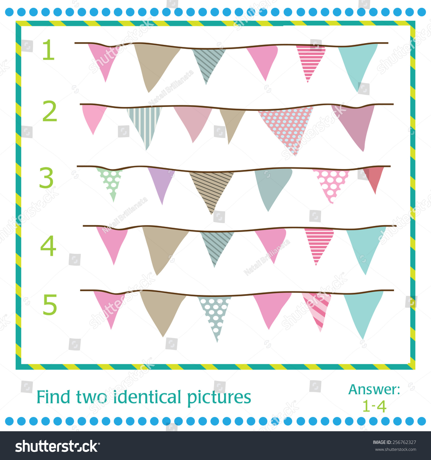 Find Two Identical Pictures Vector Flags: เวกเตอร์สต็อก (ปลอดค่า ...