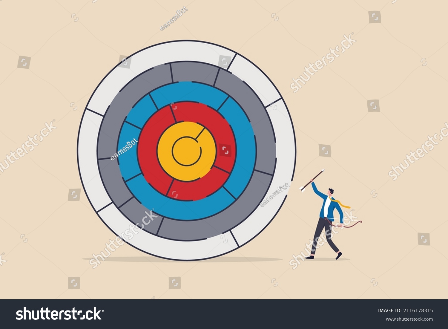 Finding Solution Reach Goal Overcome Difficulty Stock Vector (Royalty ...