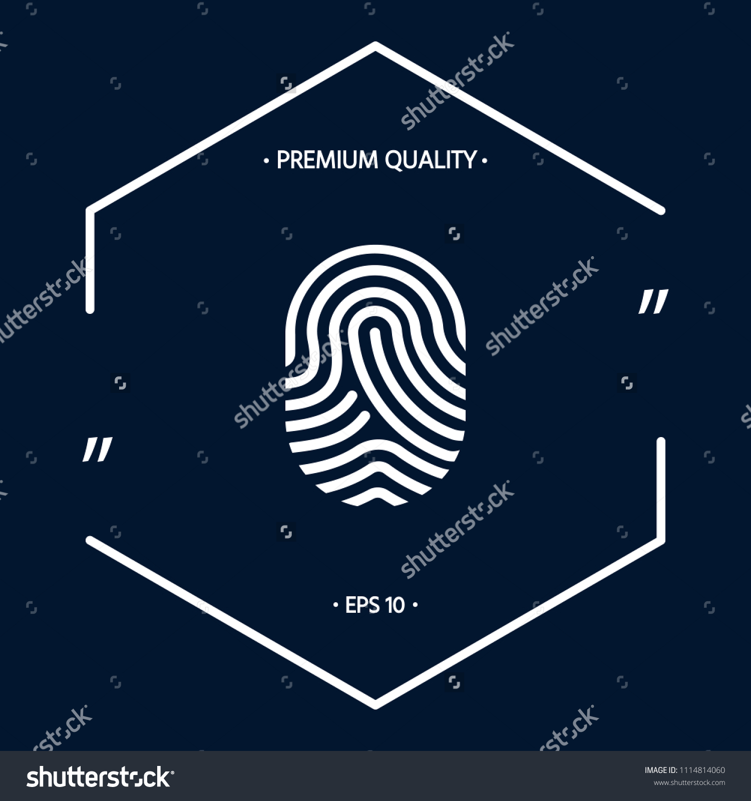 Fingerprint Scanned Finger Icon Stock Vector (Royalty Free) 1114814060 Fingerprint Scanned Finger Icon Stock Vector (Royalty Free) 1114814060