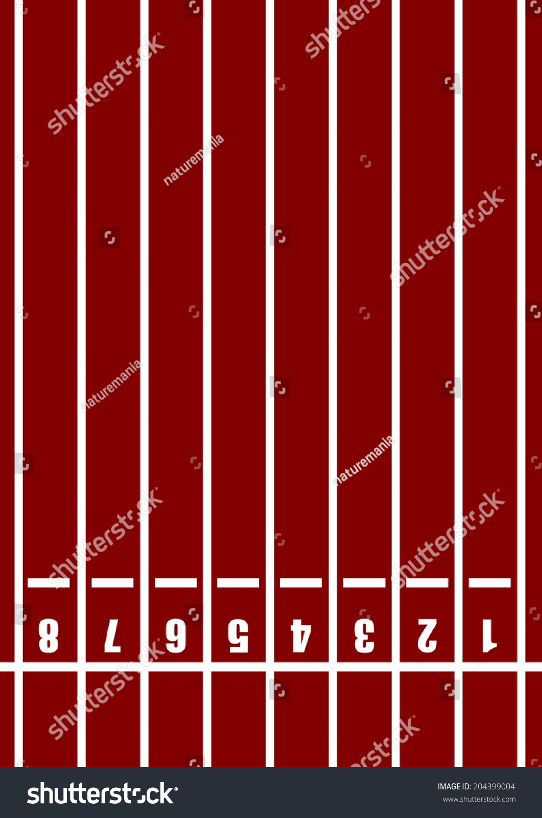Finish Line On Running Track Vector Stock Vector (Royalty Free ...