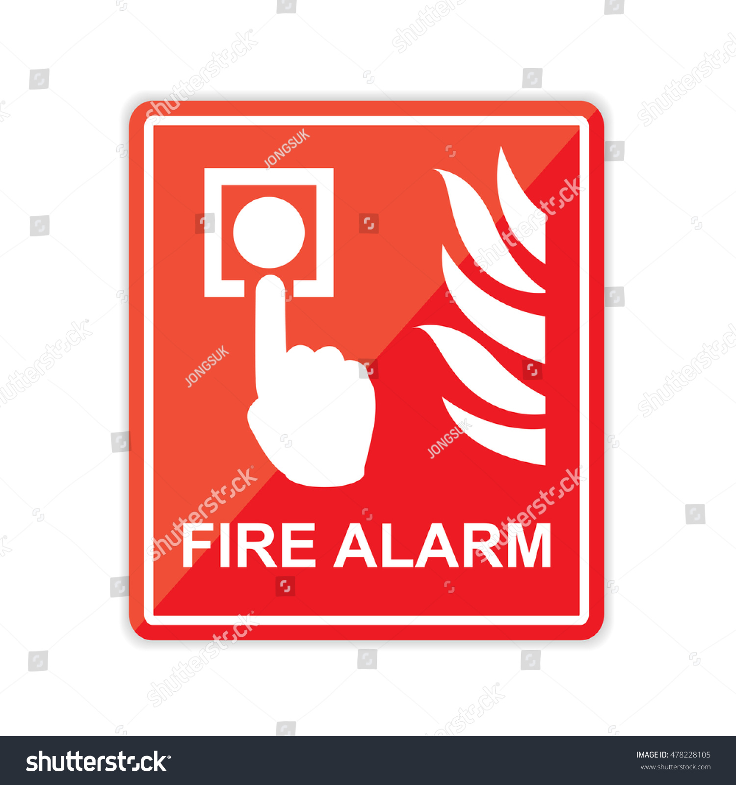 65,460 Fire alarm sign Images, Stock Photos & Vectors | Shutterstock