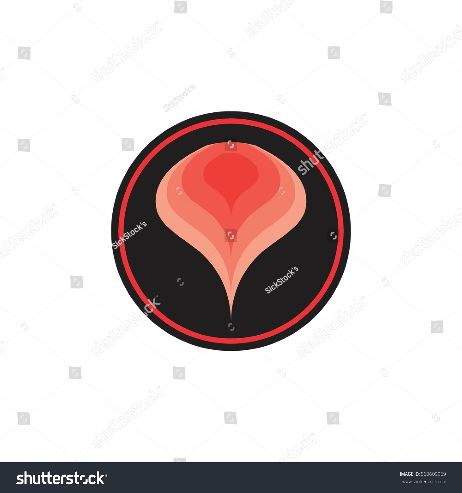 Fire Rise Logo Design Vector Stock Vector (Royalty Free) 560609959 ...