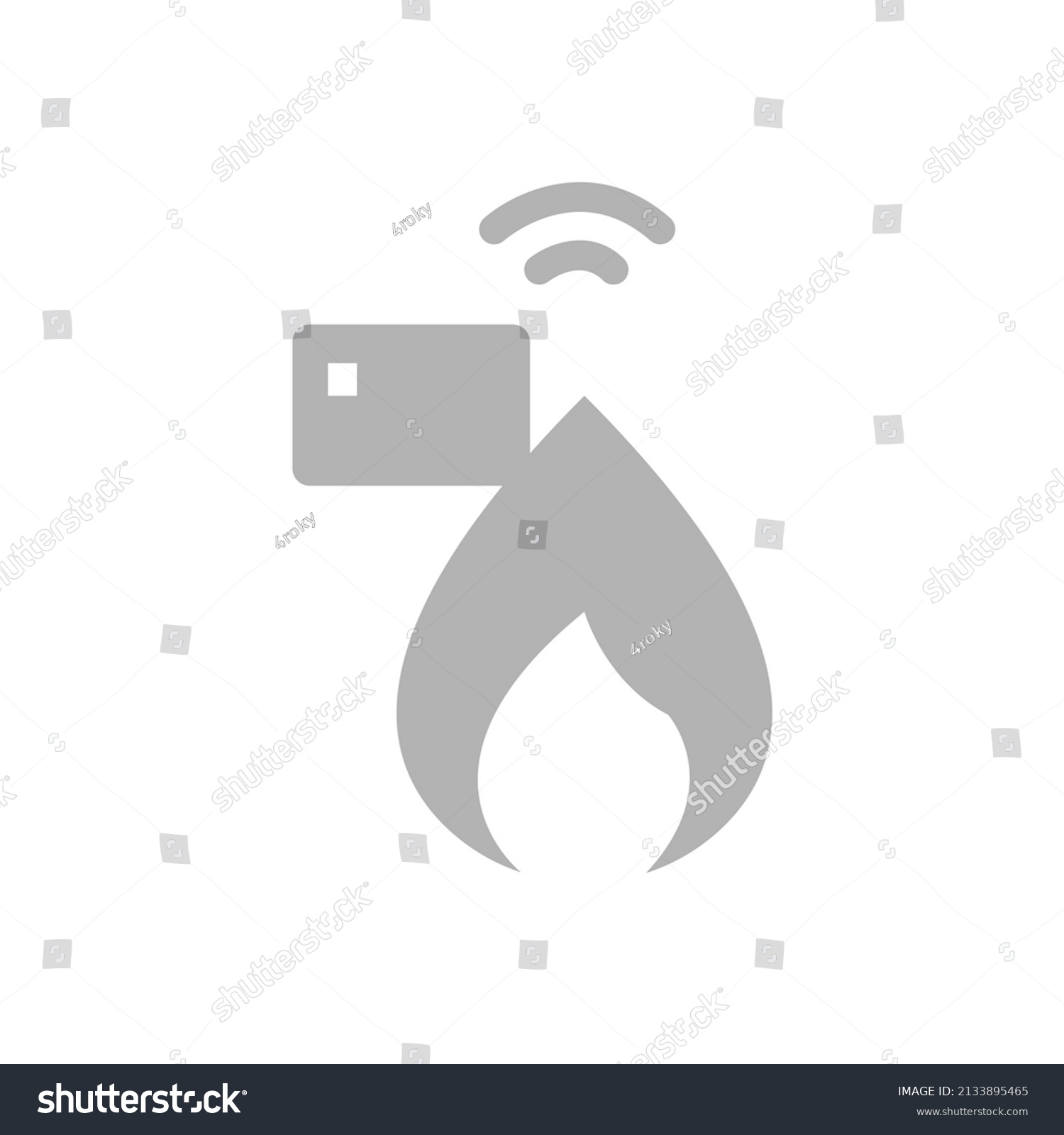 Fire Safety System Icon Flame Vector Stock Vector (Royalty Free ...