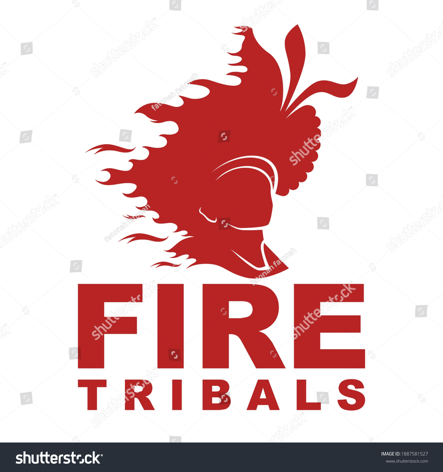 Vector de diseño de logotipo tribal: vector de stock (libre de regalías ...