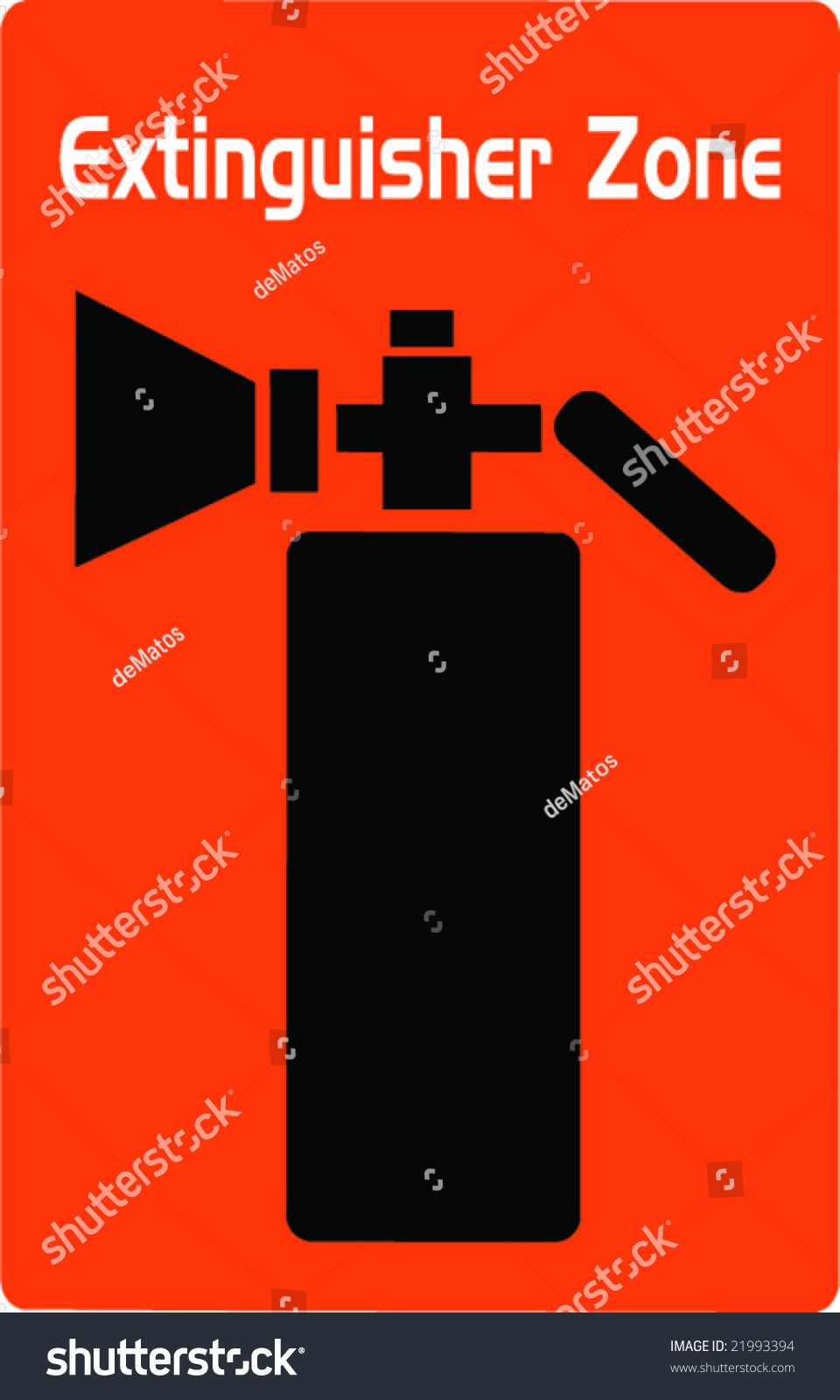 Fire Zone Signal Stock Vector (Royalty Free) 21993394 | Shutterstock