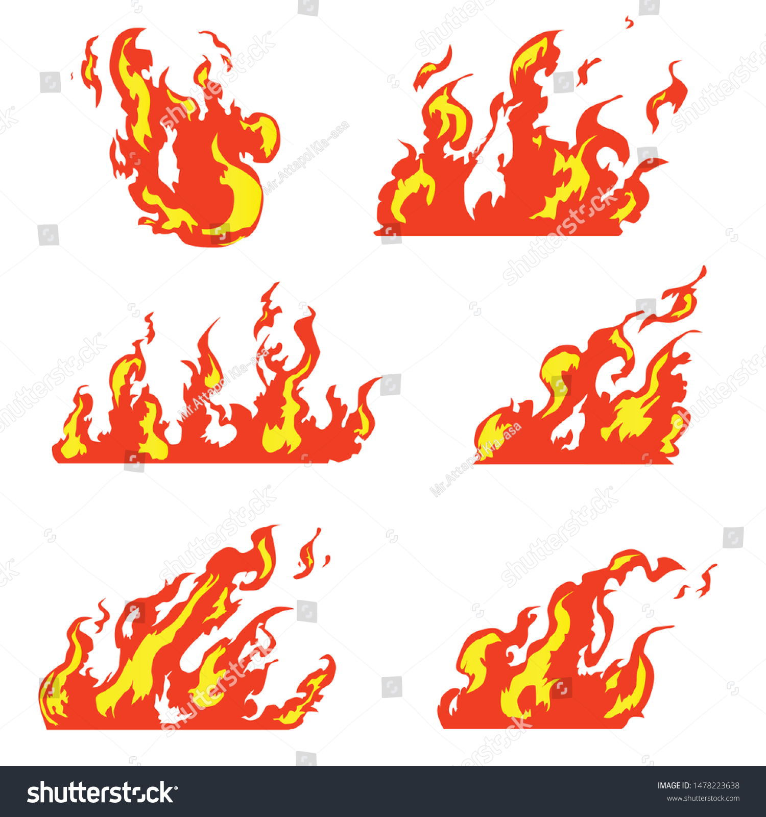 Fireball Effect Vector Concept Hot Design Stock Vector (Royalty Free ...