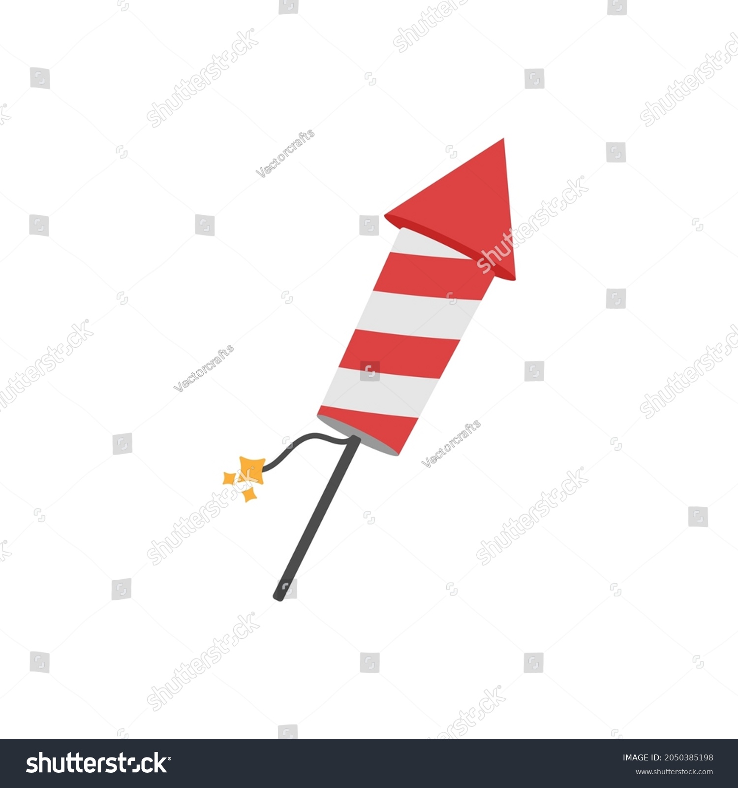 Firecracker Icon Design Template Vector Illustration Stock Vector ...