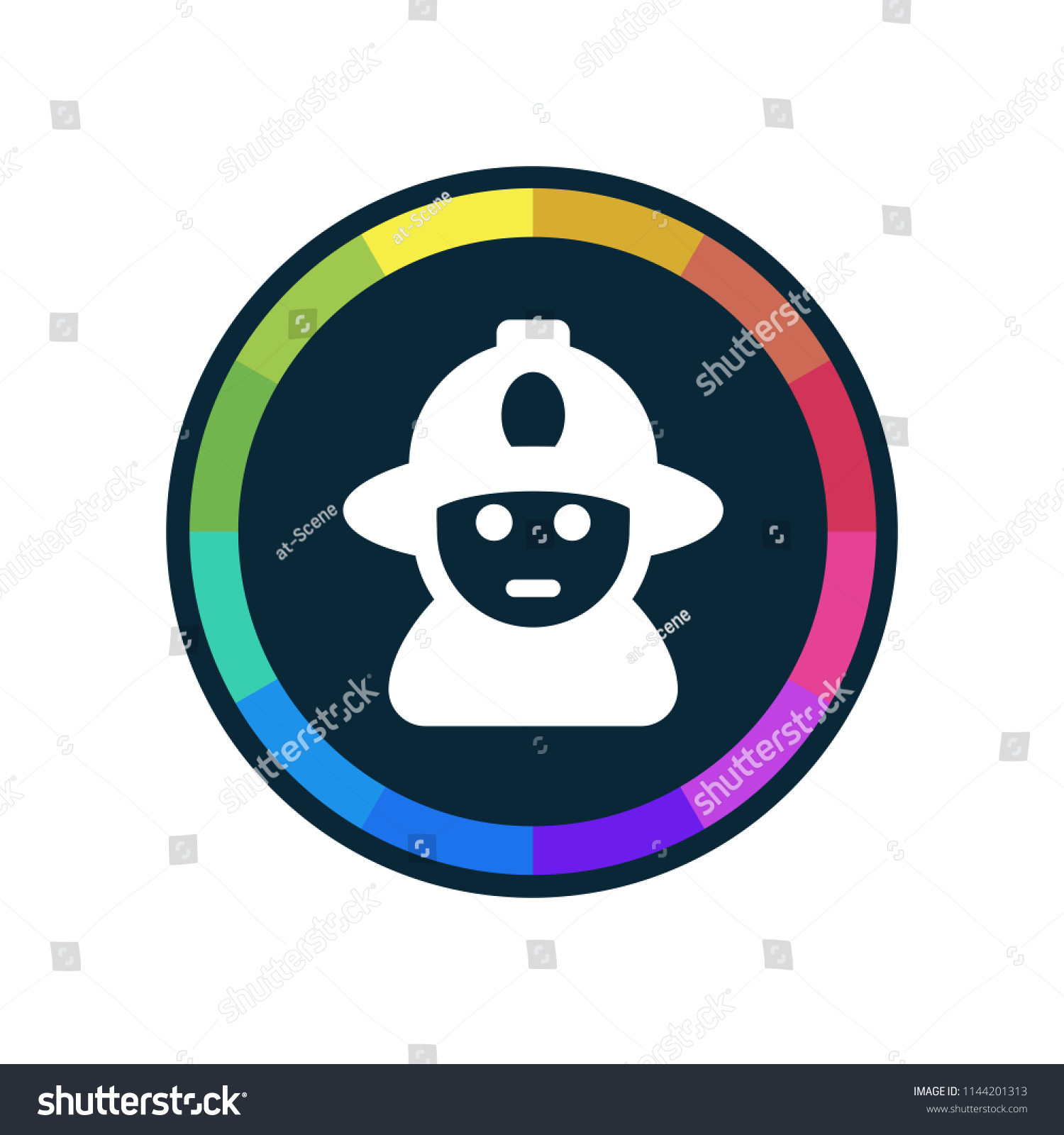Fireman App Icon: เวกเตอร์สต็อก (ปลอดค่าลิขสิทธิ์) 1144201313 | Shutterstock