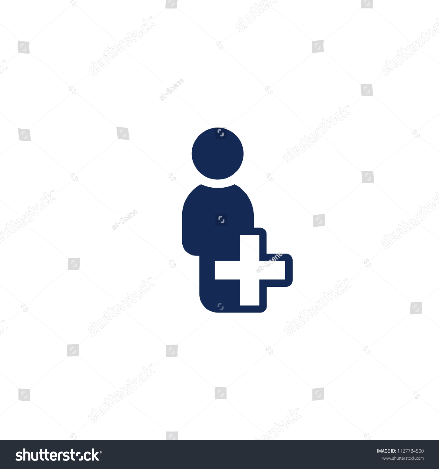 First Aid App Icon Stock Vector (Royalty Free) 1127784500 | Shutterstock