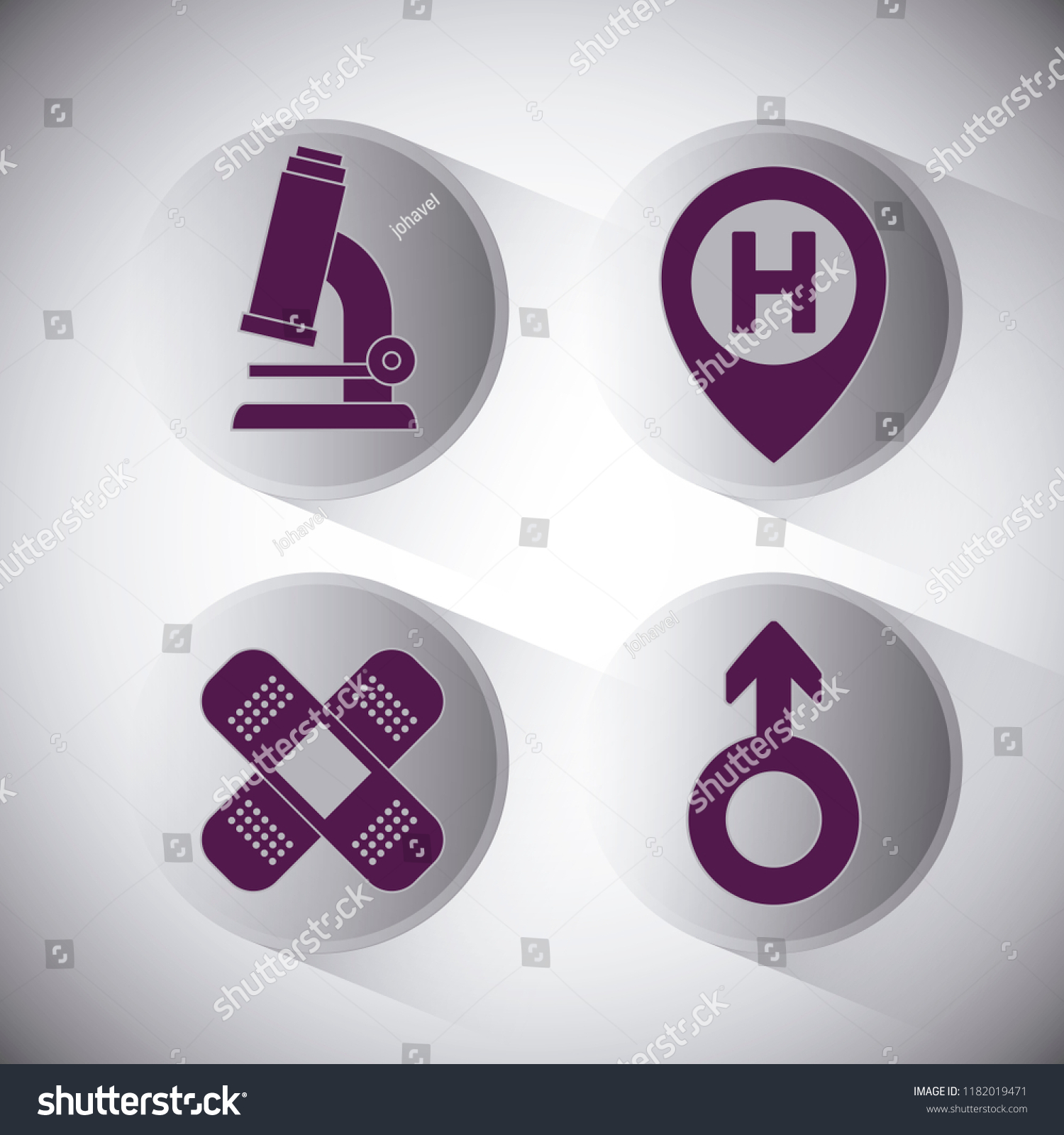 First Aid Design: vector de stock (libre de regalías) 1182019471 ...