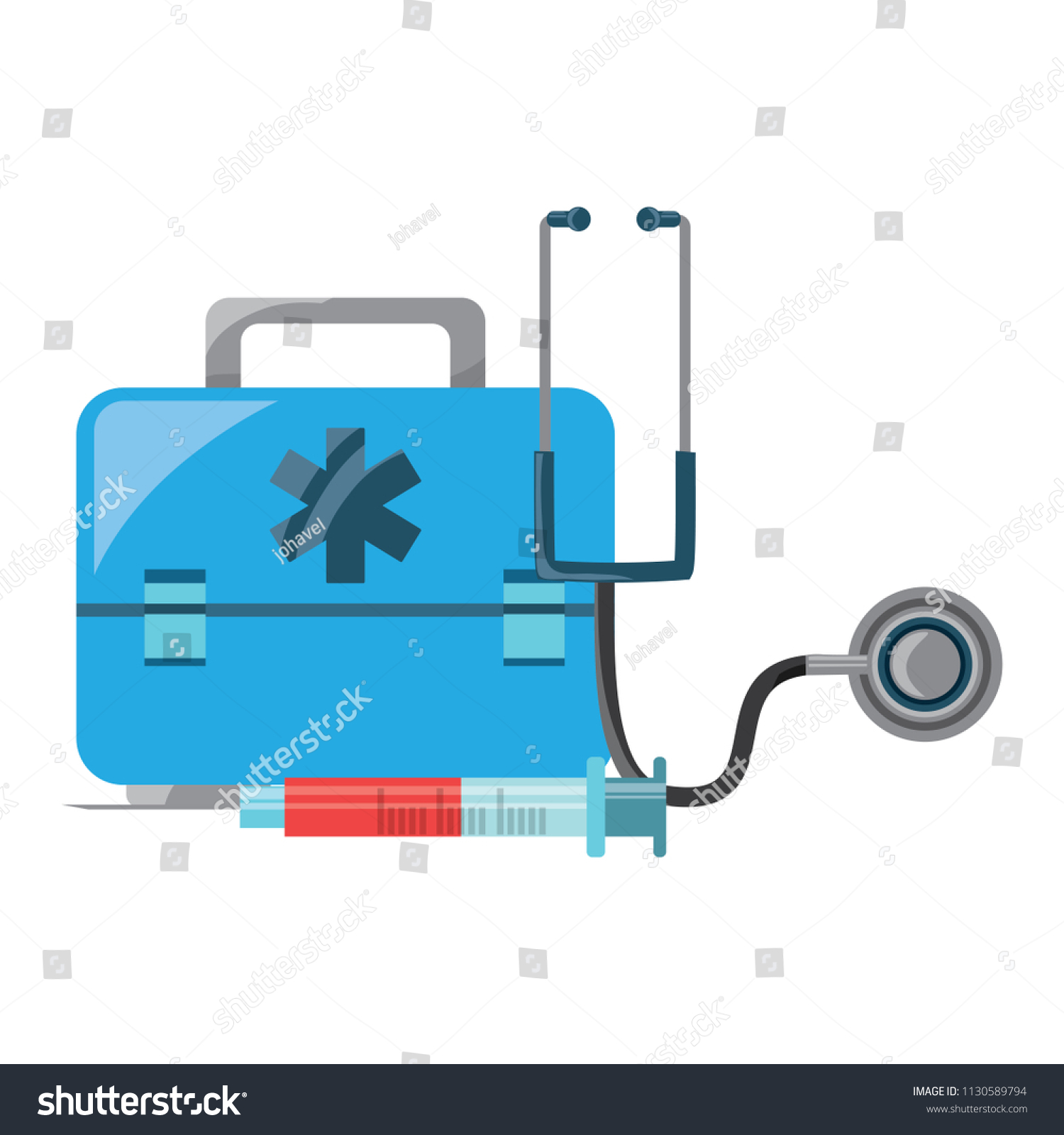 First Aid Kit Design Stock Vector (Royalty Free) 1130589794 | Shutterstock