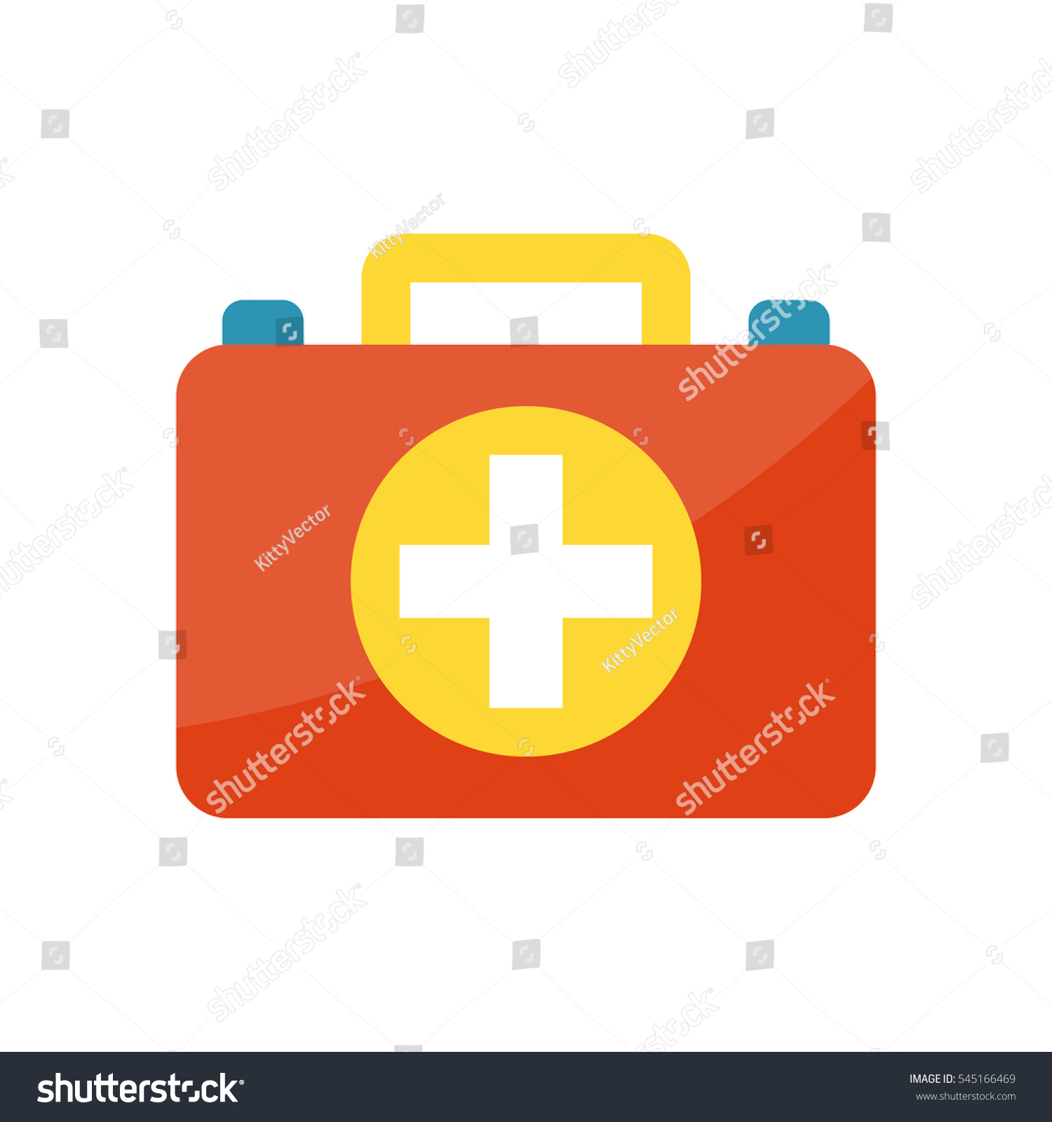 First Aid Symbol Vector Illustration Stock Vector (Royalty Free ...
