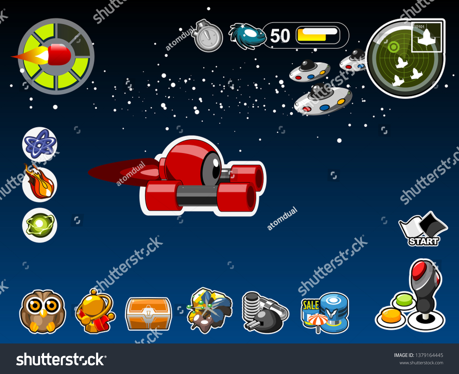 First Personal Shooting Game Fps Stock Vector (Royalty Free) 1379164445 ...