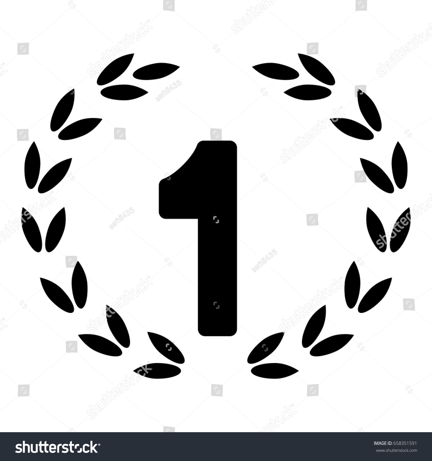 First Place Icon Stock Vector (Royalty Free) 658351591 | Shutterstock
