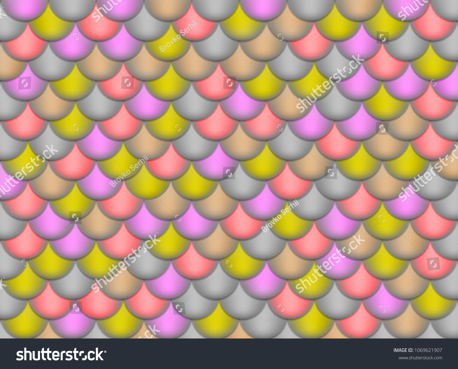 Fish Scales Texture Fish Skin Vector Stock Vector (Royalty Free ...