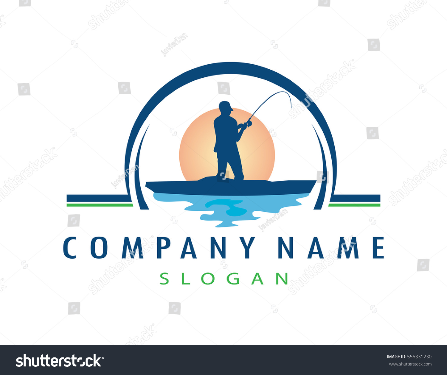 Fishing Design Stock Vector (Royalty Free) 556331230 | Shutterstock