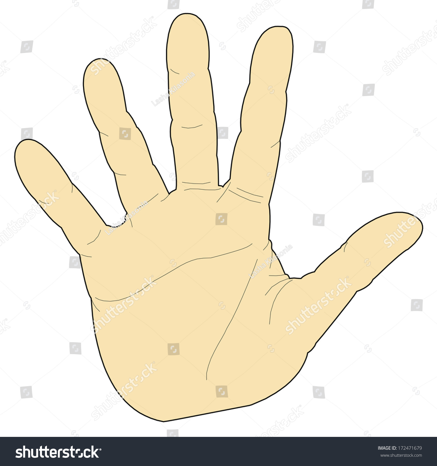 Five Hands Logo