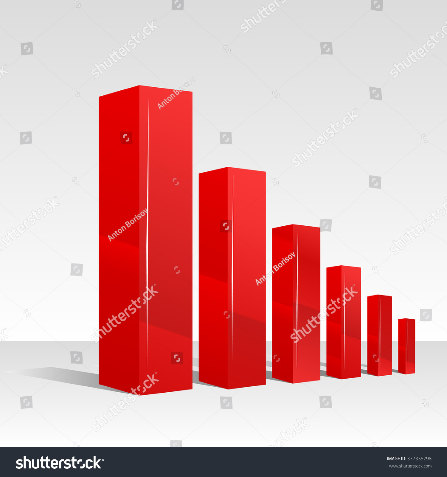 Five Pillars Progress Schedule Scheme Stock Vector (Royalty Free) 377335798