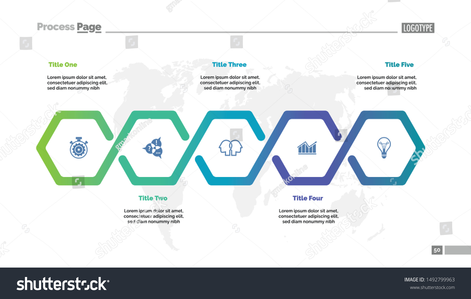 Five Step Workflow Process Chart: vector de stock (libre de regalías ... Five Step Workflow Process Chart: vector de stock (libre de regalías ...