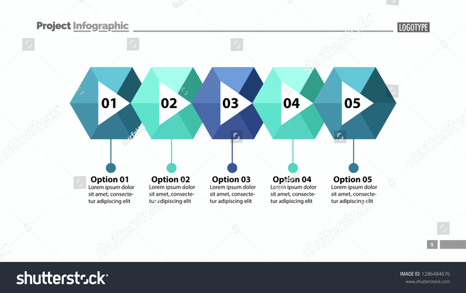 Five Steps Process Chart Slide Template: เวกเตอร์สต็อก (ปลอดค่า ... Five Steps Process Chart Slide Template: เวกเตอร์สต็อก (ปลอดค่า ...