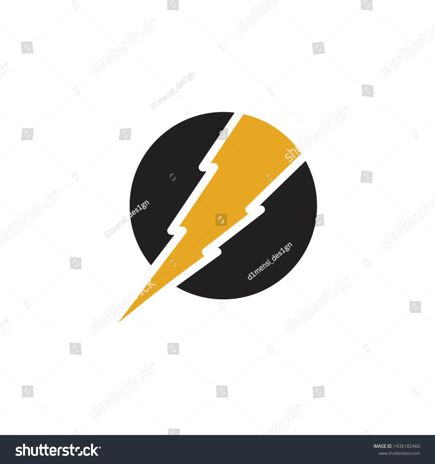 Flash Lightning Bolt Logo Design Vector Stock Vector (Royalty Free ...