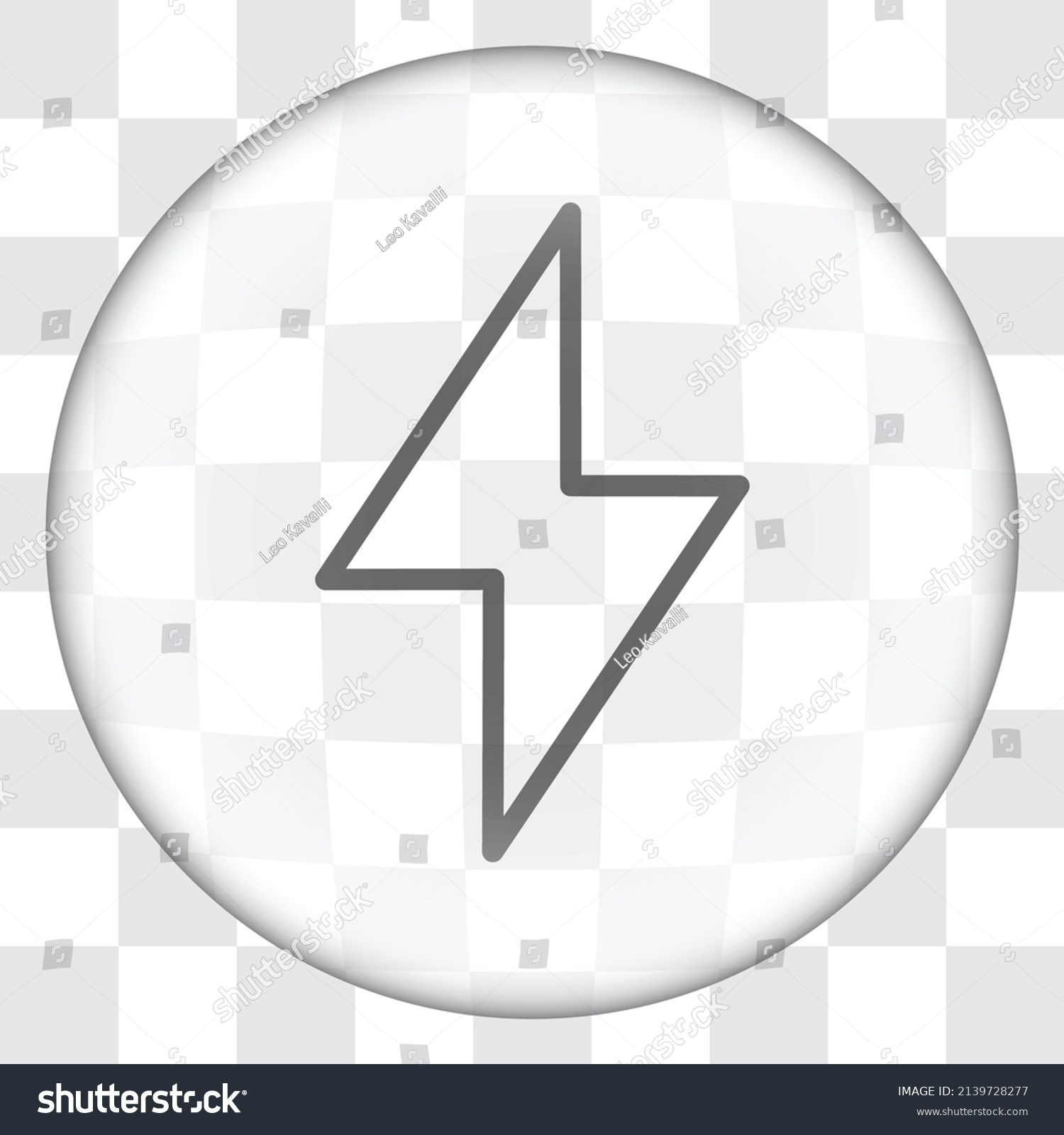 Flash Simple Icon Vector Flat Design Stock Vector (Royalty Free ...