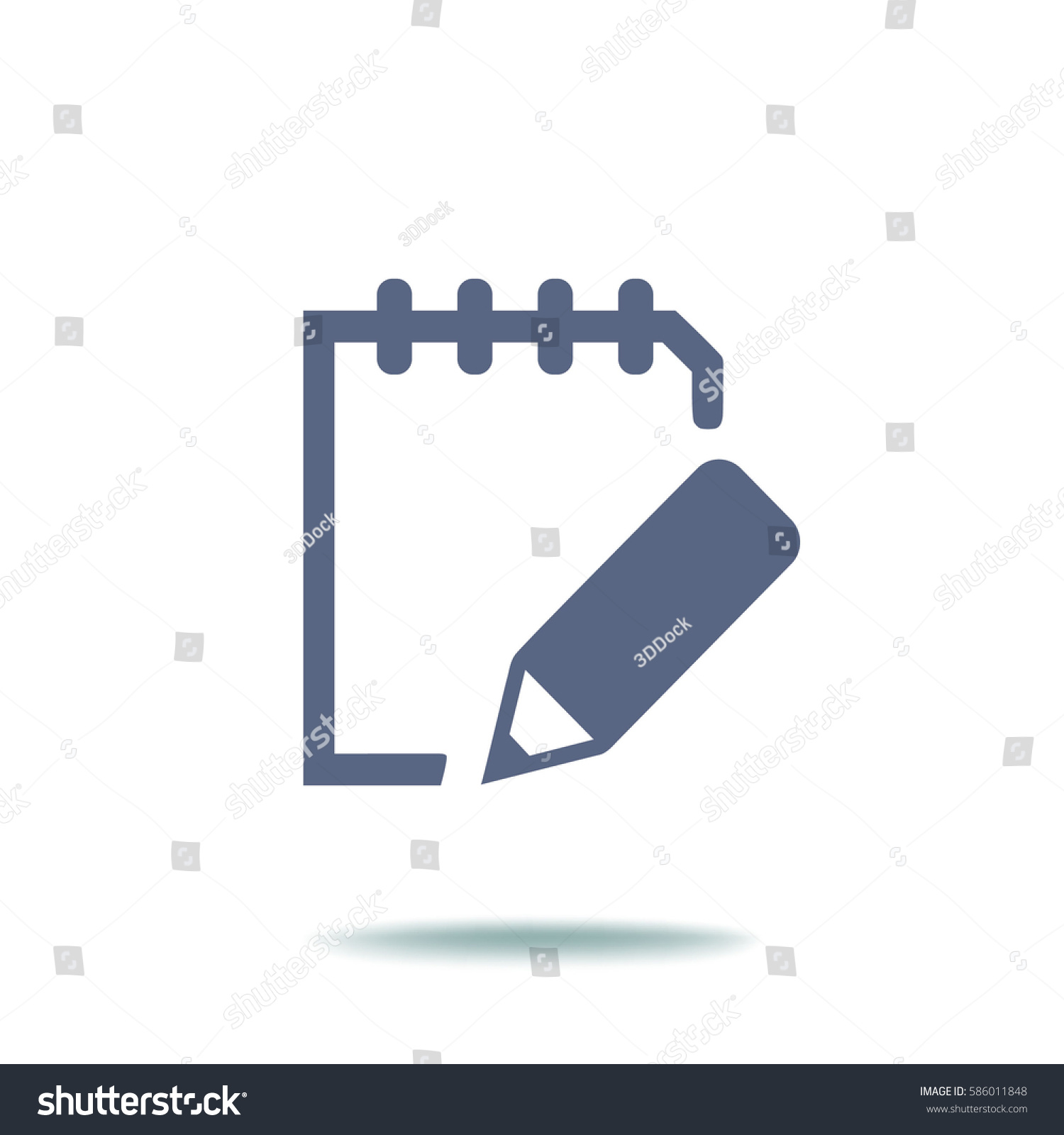176,472 Write notes icon Images, Stock Photos & Vectors | Shutterstock