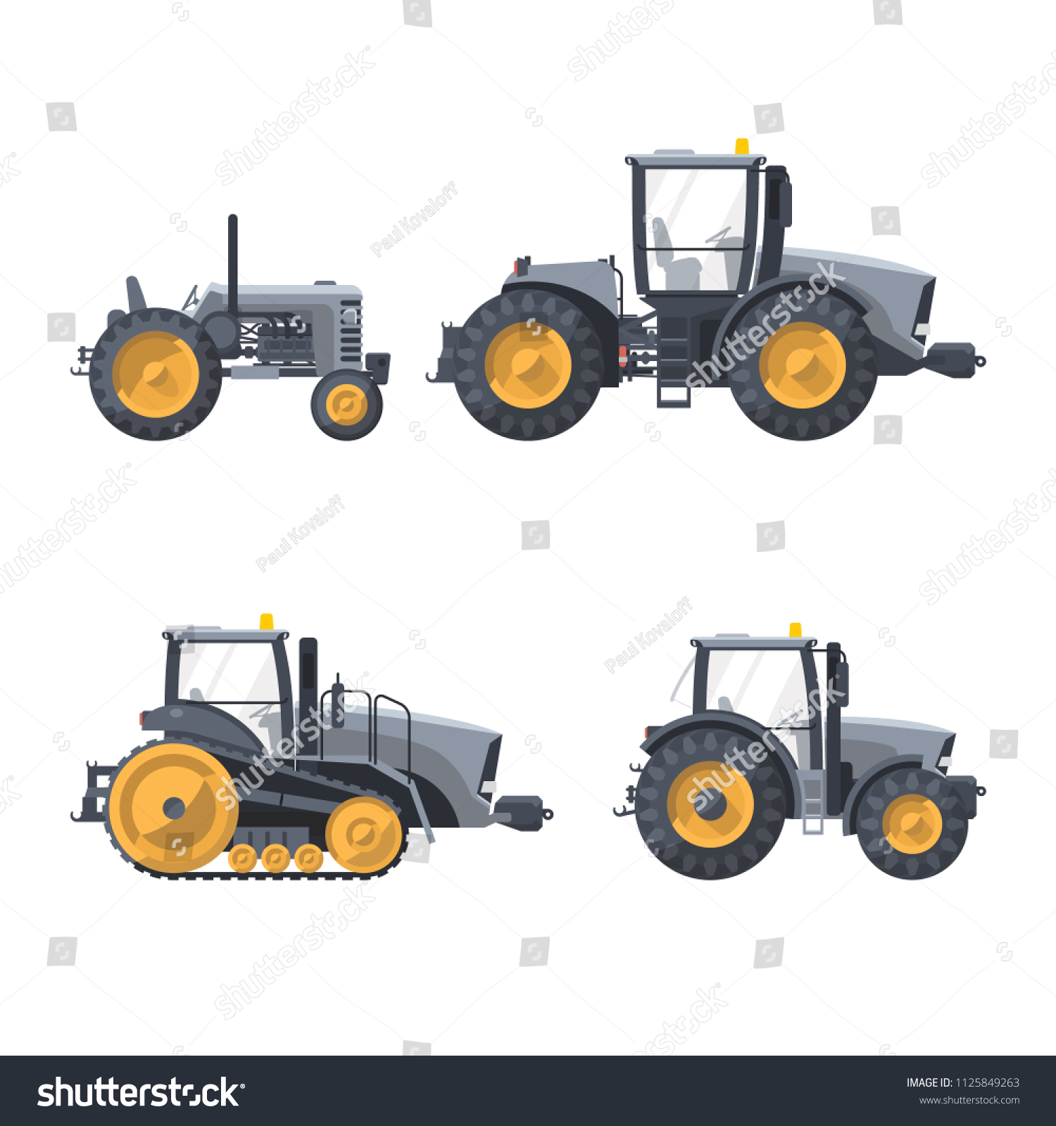Grey tractor : 8 688 images, photos et images vectorielles de stock ...