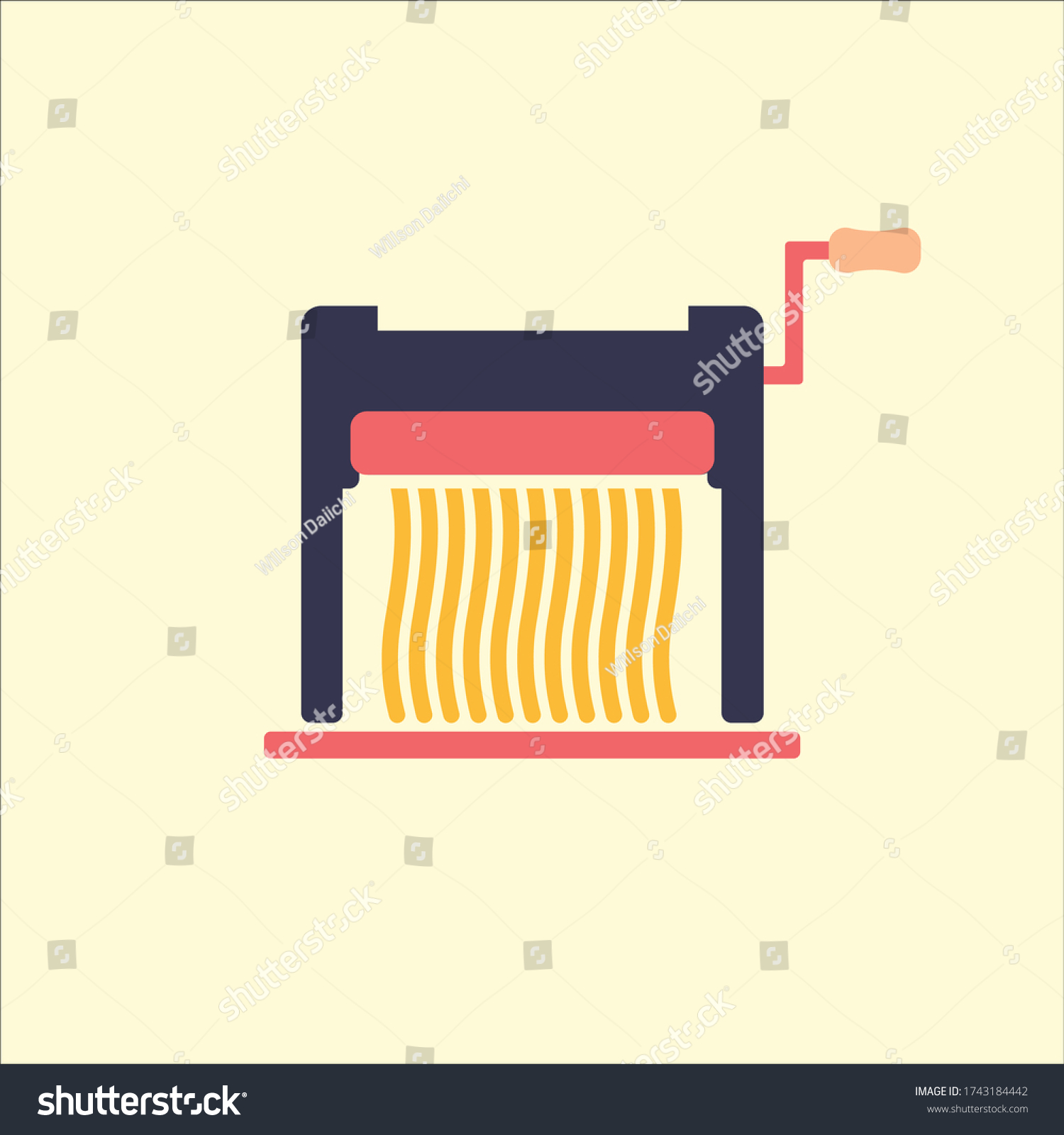799 Pasta machine vector Images, Stock Photos & Vectors | Shutterstock