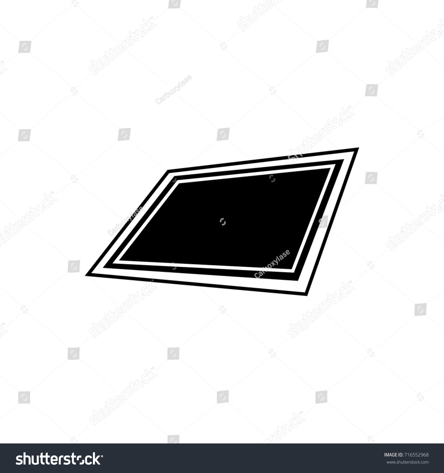Floor Exercises Gymnastics Vector Icon Stock Vector (Royalty Free ...