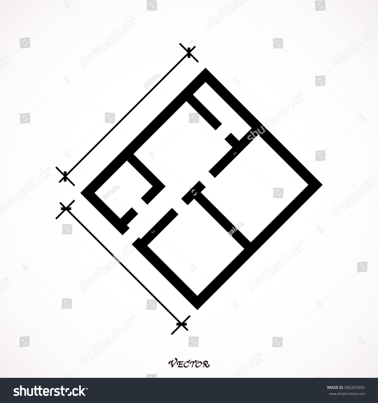 Floor Plan Icon