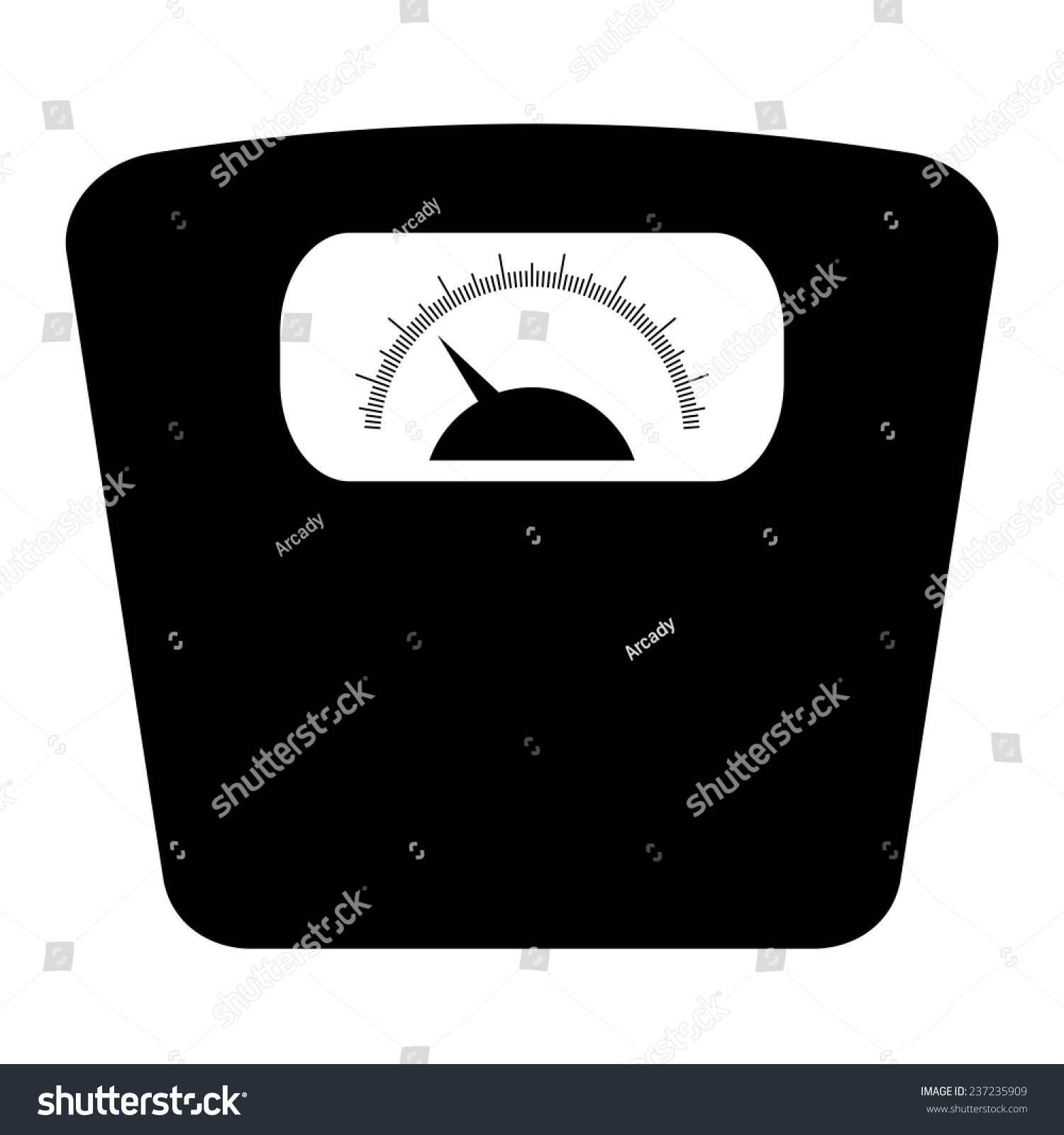 Floor Scales Stock Vector (Royalty Free) 237235909 | Shutterstock