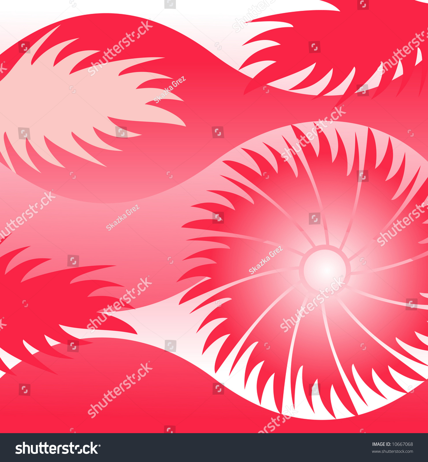 Floral Color Background Stock Vector (Royalty Free) 10667068 | Shutterstock
