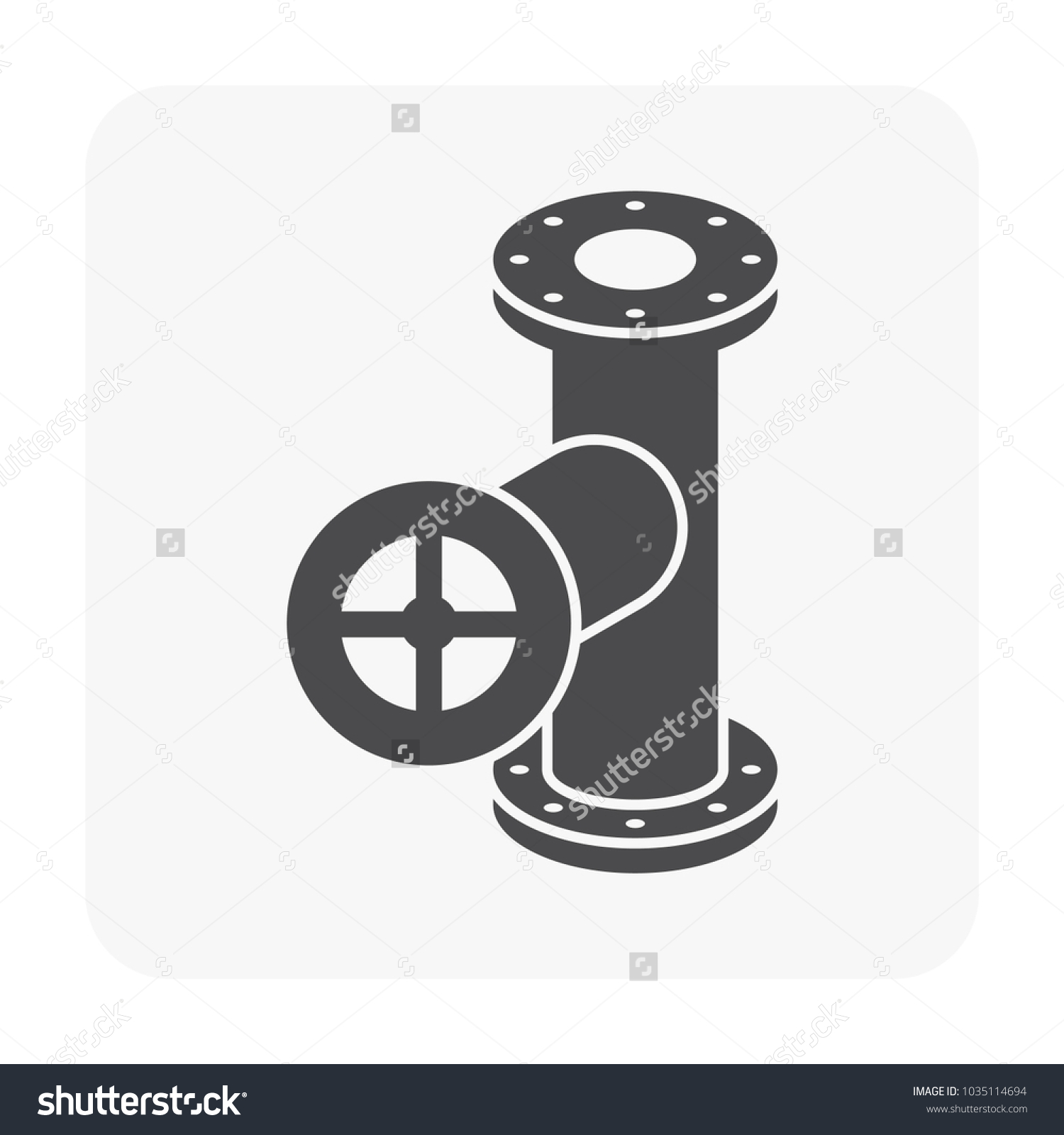 Flow Control Valve Icon 스톡 벡터(사용료 없음) 1035114694 - Shutterstock