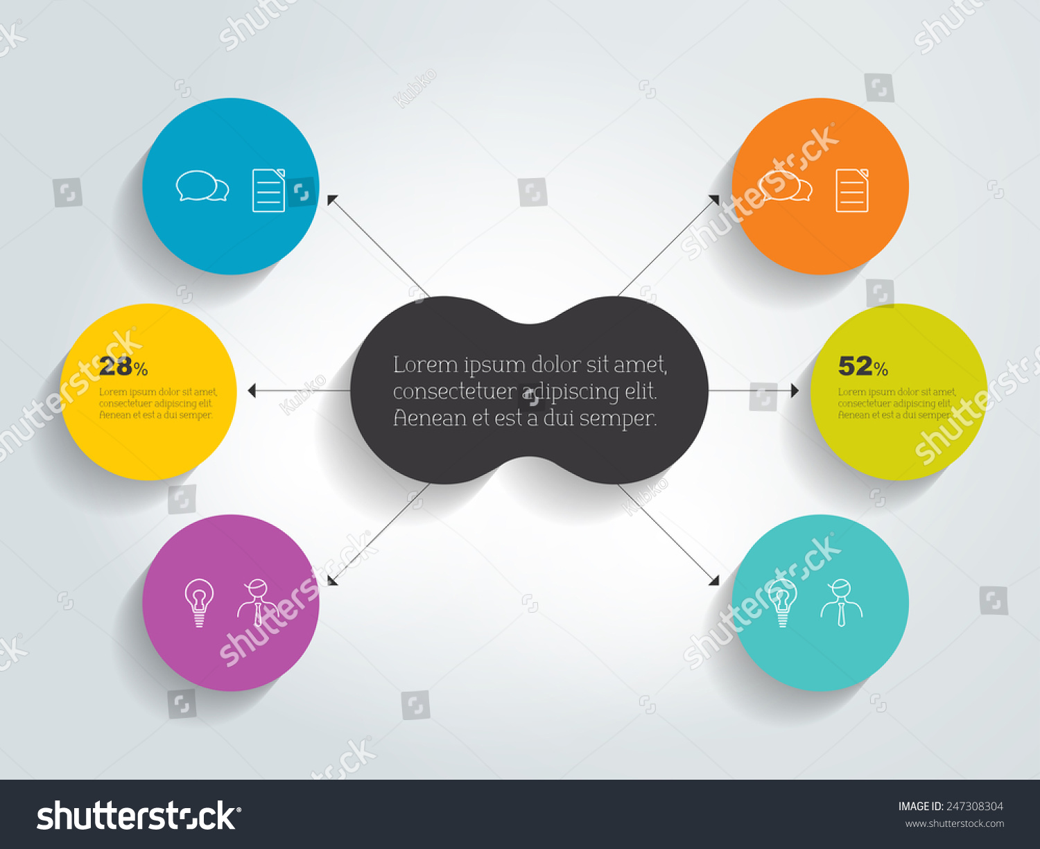 Flowchart Diagram Scheme Infographic Element 库存矢量图（免版税）247308304 ...