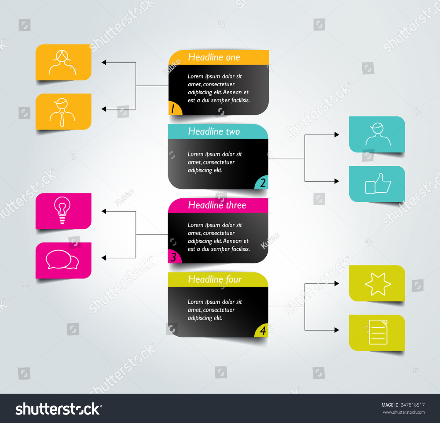 Flowchart Diagram Scheme Infographic Element: Vector có sẵn (miễn phí ...