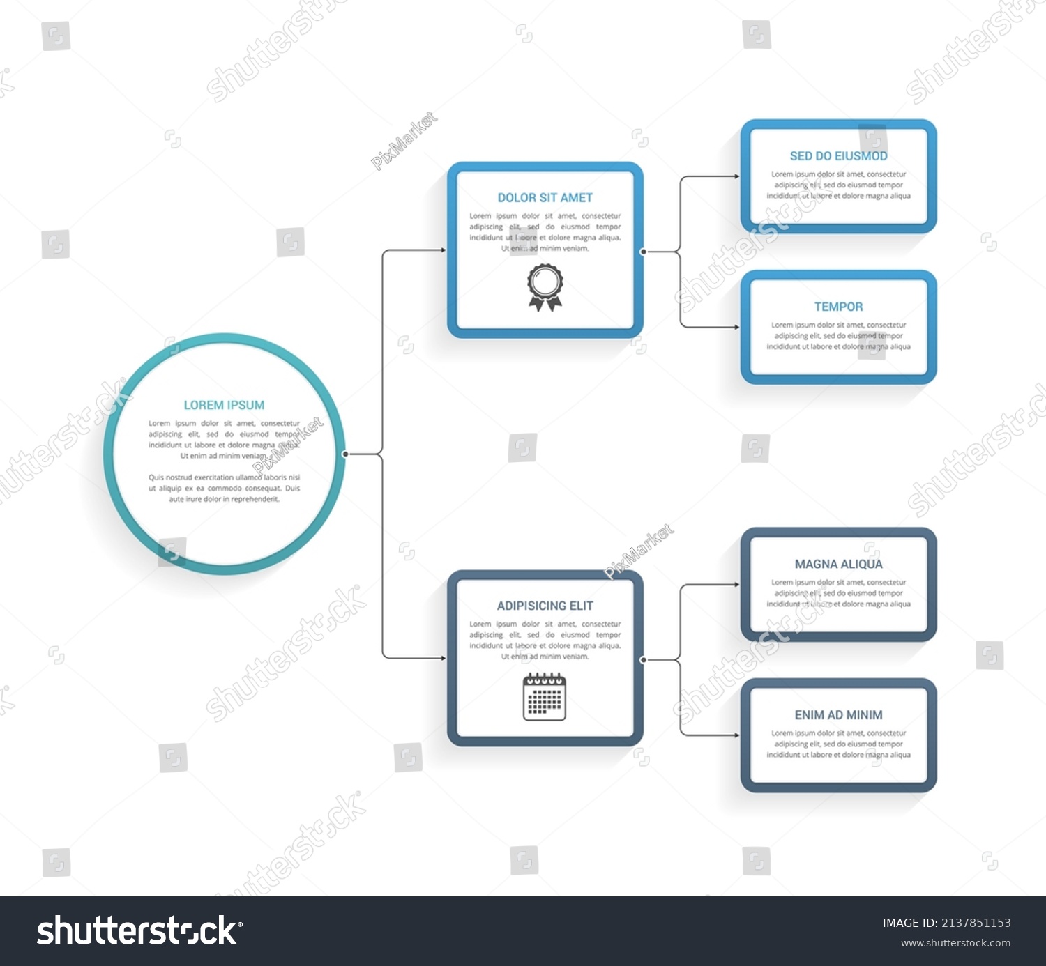 Flowchart Infographic Template Nodes Arrows Process Stock Vector ... Flowchart Infographic Template Nodes Arrows Process Stock Vector ...