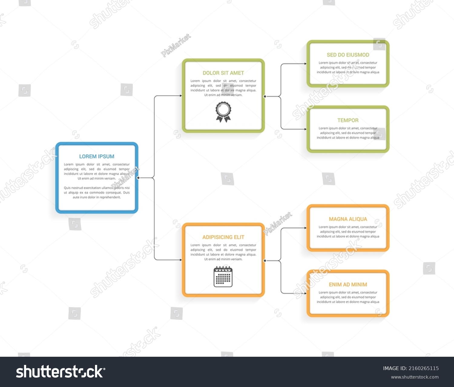 Flowchart Infographic Template Nodes Arrows Process Stock Vector ... Flowchart Infographic Template Nodes Arrows Process Stock Vector ...