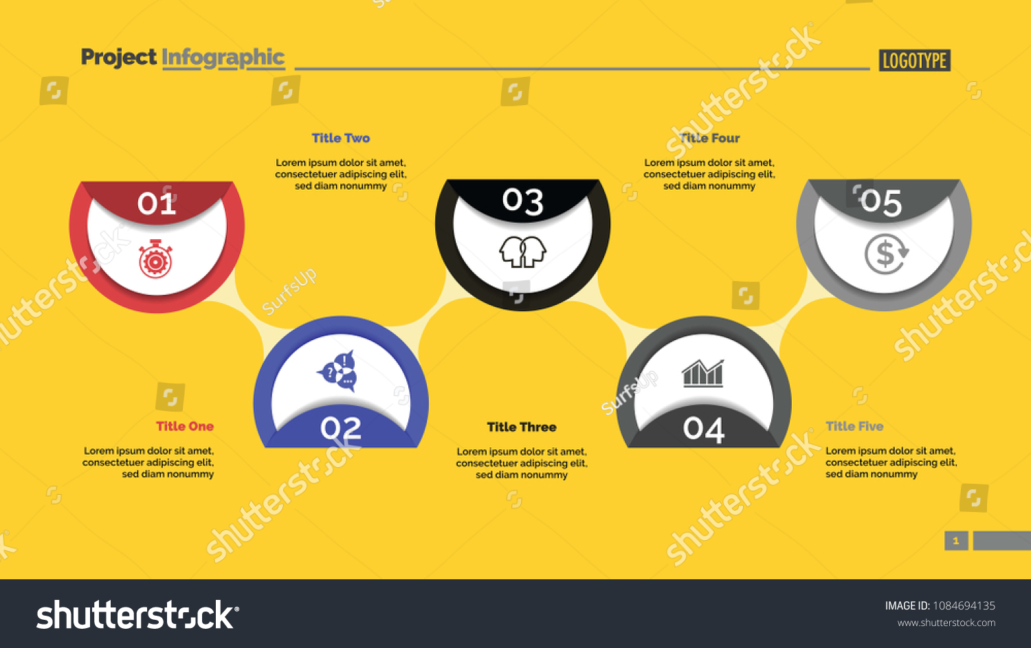 Flowchart Five Circles Flow Diagram Plan: Stock-Vektorgrafik ... Flowchart Five Circles Flow Diagram Plan: Stock-Vektorgrafik ...