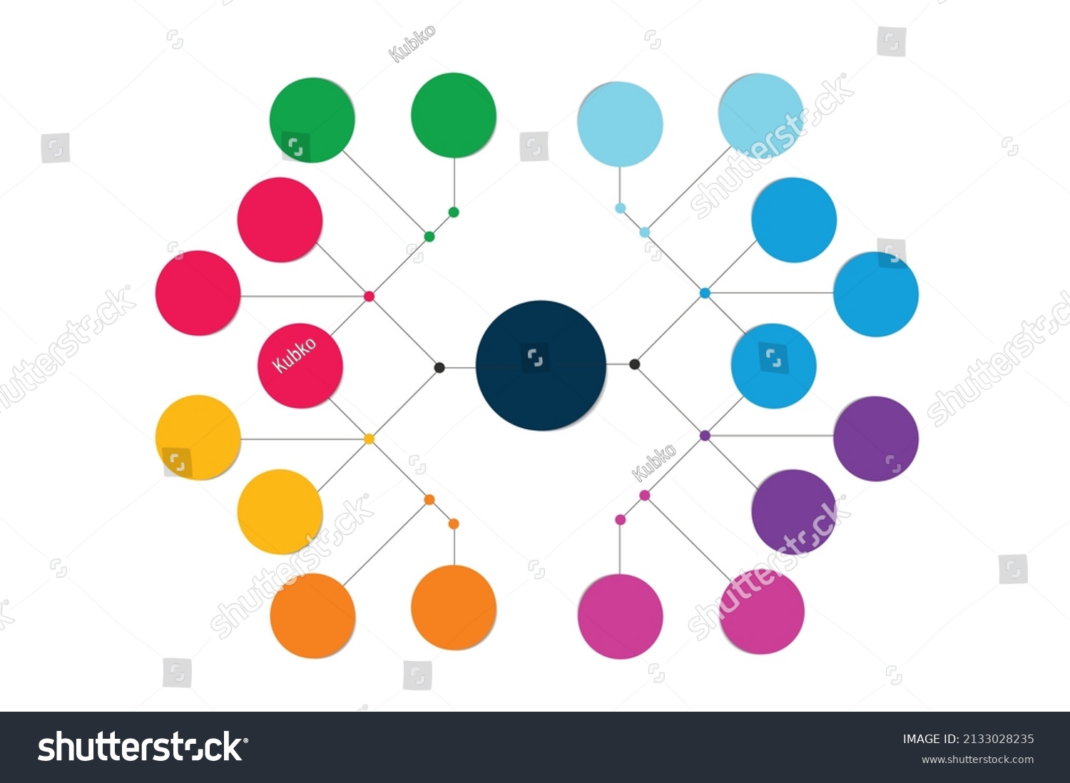 Flowchart Workflow Process Flow Diagram Schema Stock Vector (Royalty ...