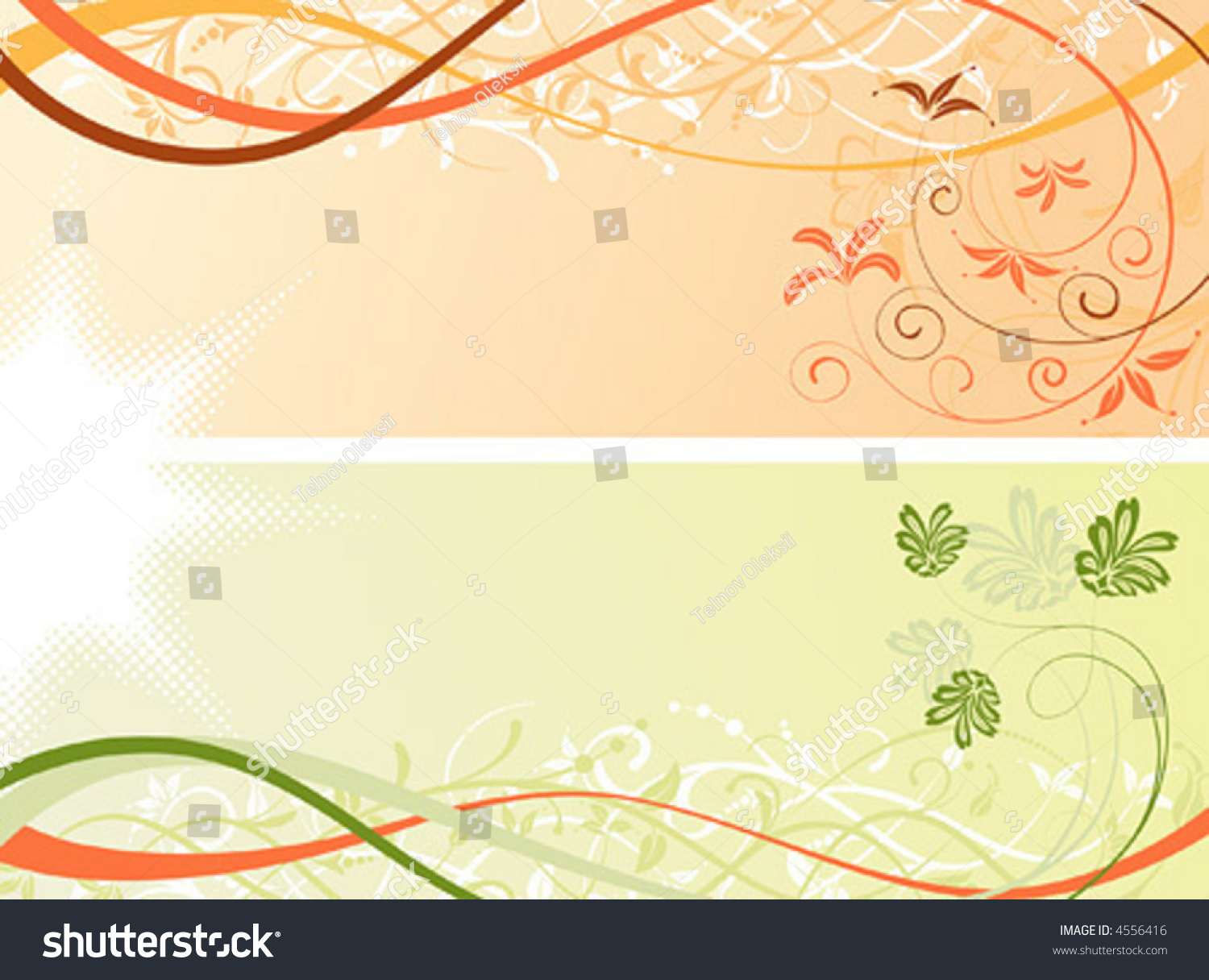 Flower Background Element Design Vector Illustration Stock Vector ...