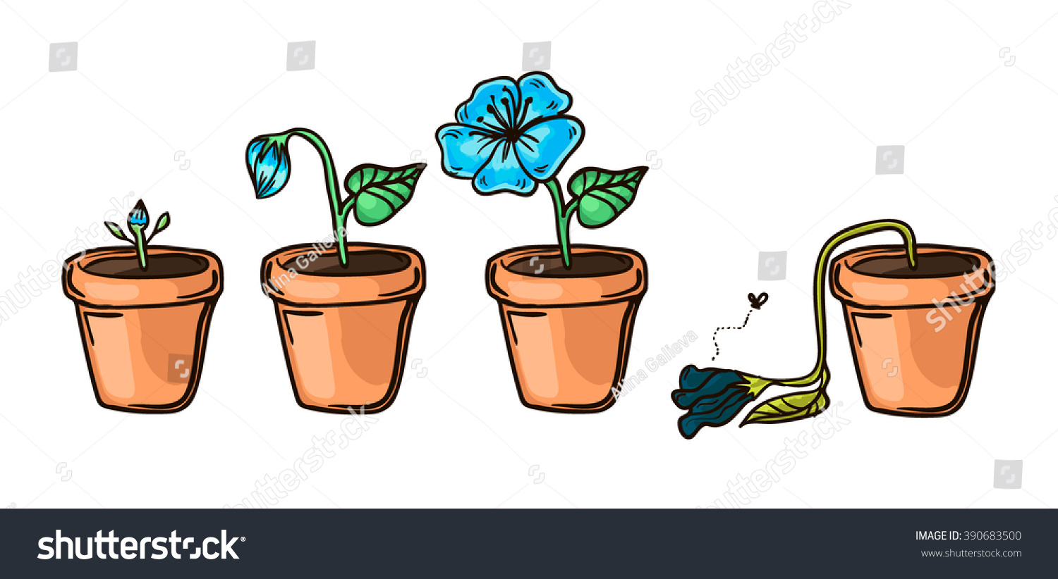 12,566 Dead flower cartoon Images, Stock Photos & Vectors | Shutterstock