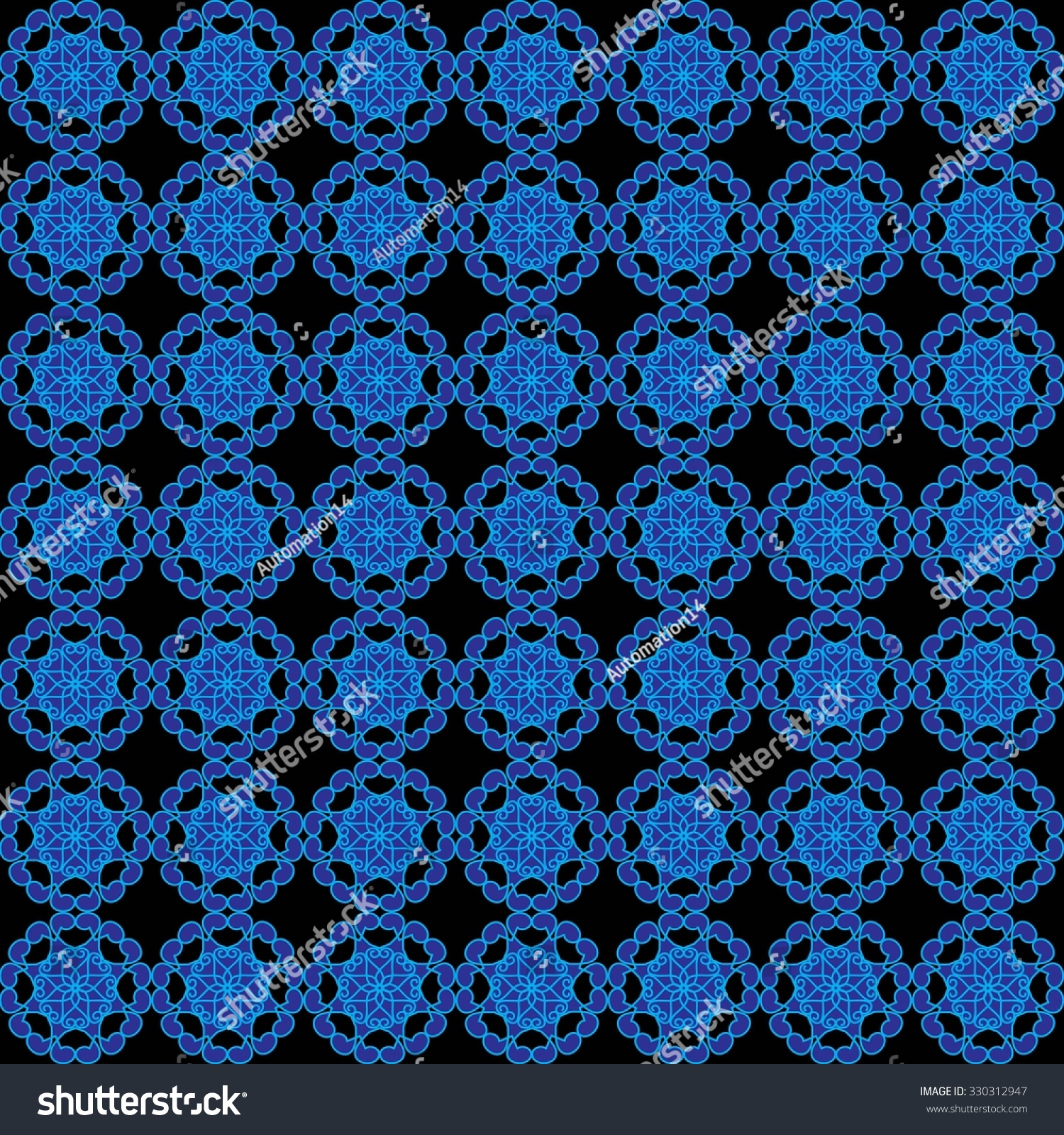 Flower Pattern Design Background Wallpaper Stock Vector (Royalty Free ...