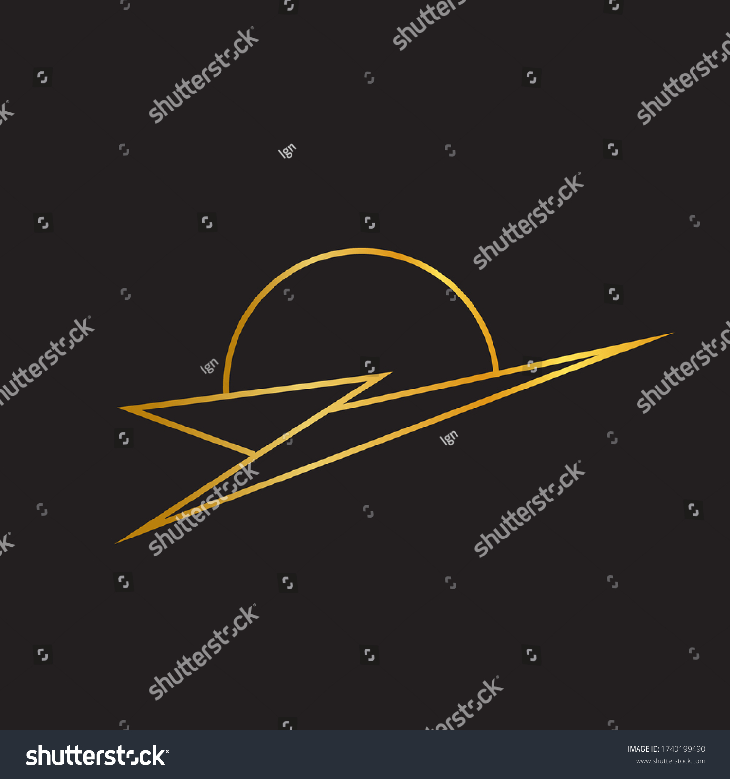 Fly Vector Logo Space Emblem Airplane Stock Vector (Royalty Free ...
