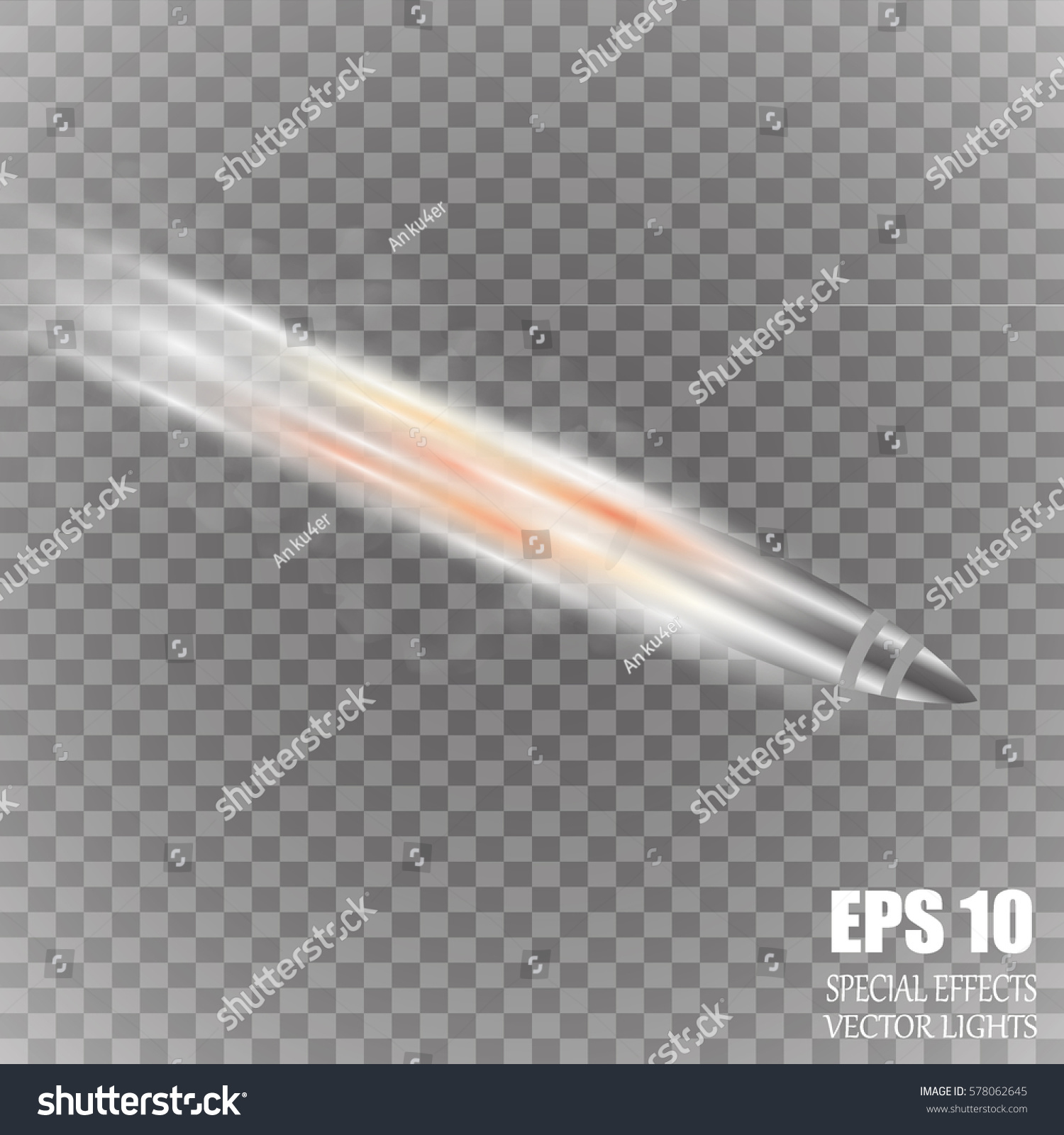 Flying Bullet Stock Vector (Royalty Free) 578062645 | Shutterstock