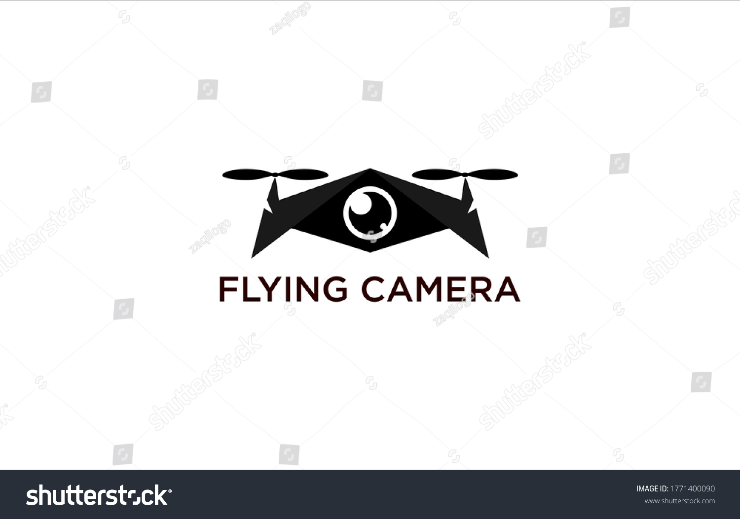 Flying Camera Logo Technology Vetor Modern Stock Vector (Royalty Free ...