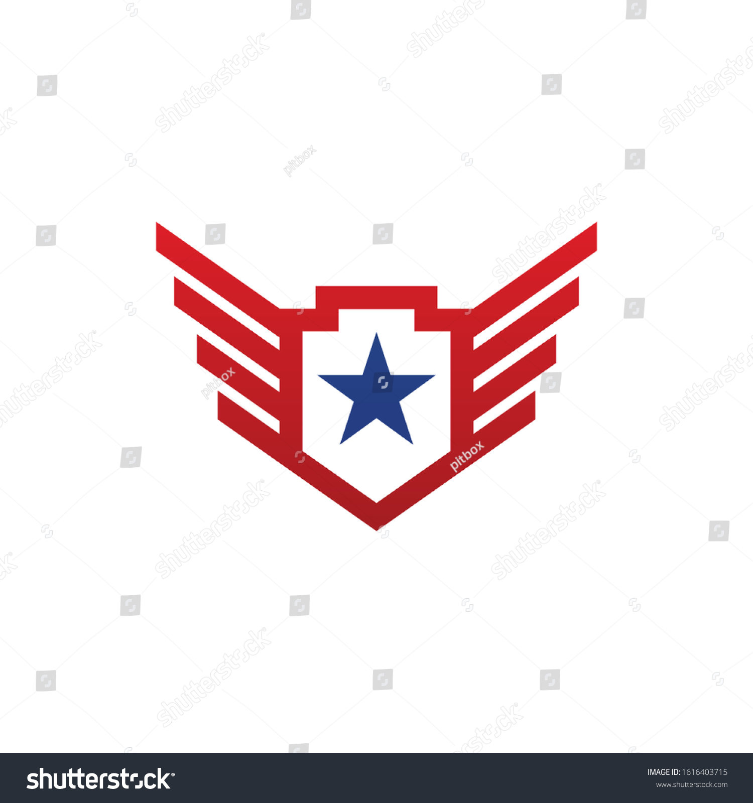 Flying Logo Battery Star Wing Element: เวกเตอร์สต็อก (ปลอดค่าลิขสิทธิ์ ...