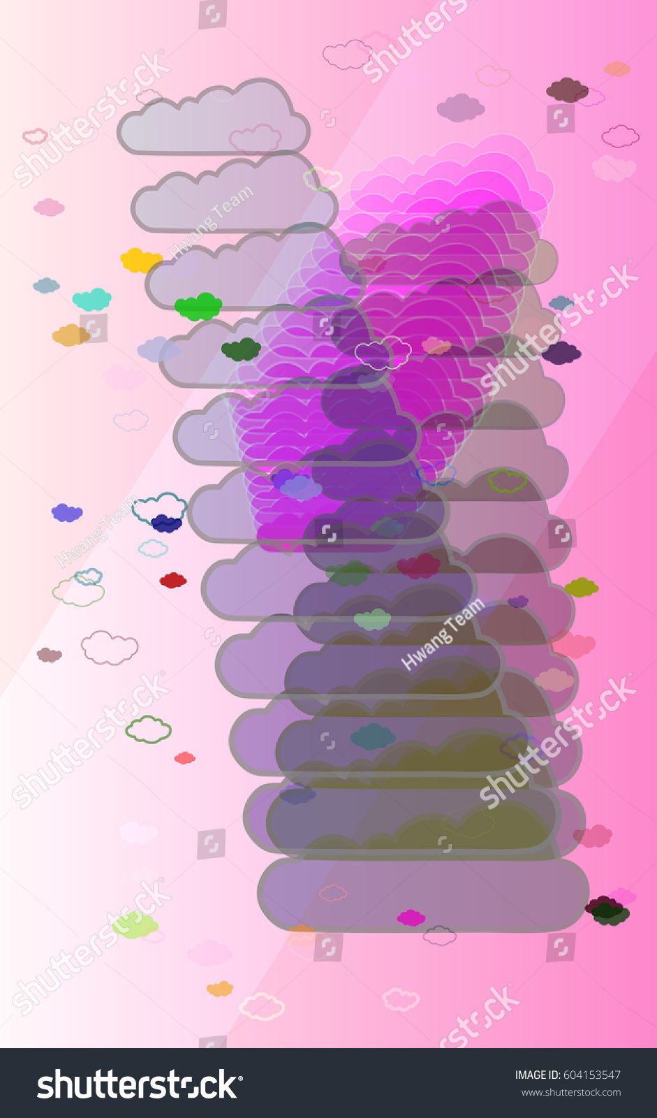 Fog Template Idea Stock Vector (Royalty Free) 604153547 | Shutterstock