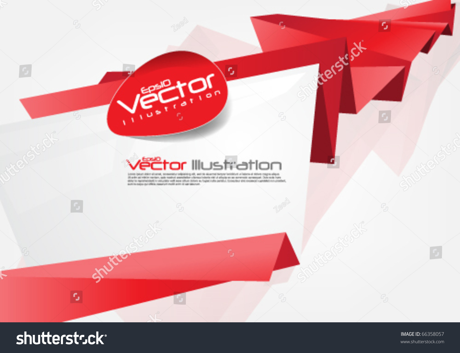 Folded Paper Background Concept Stock Vector (Royalty Free) 66358057